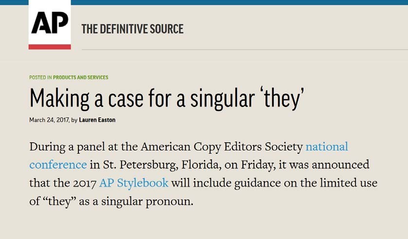 What’s in a Pronoun?: Resources and Activities on Third-Person, Gender ...