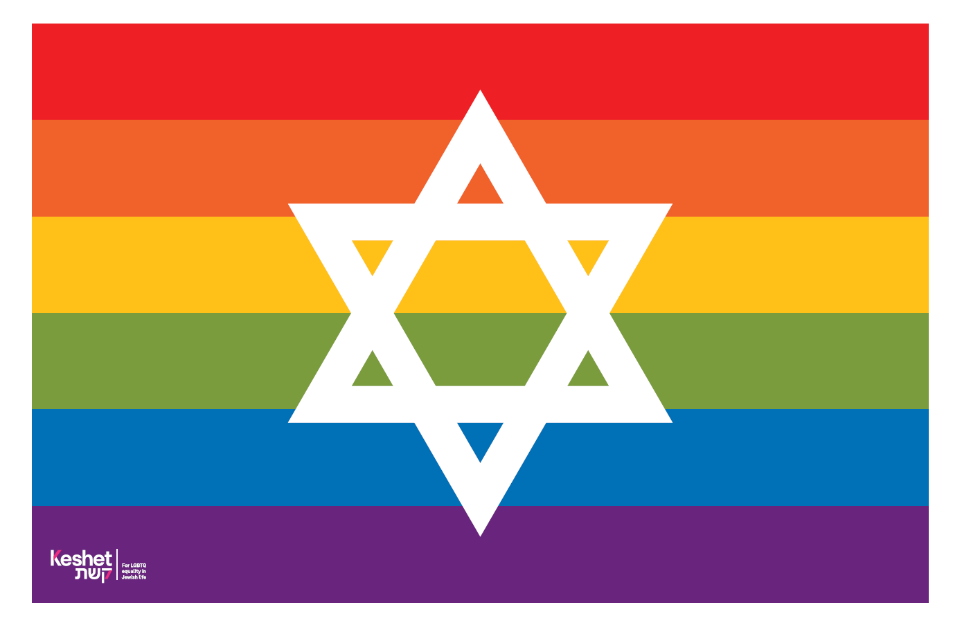 LGBTQ+ Jewish Pride Signs - Keshet