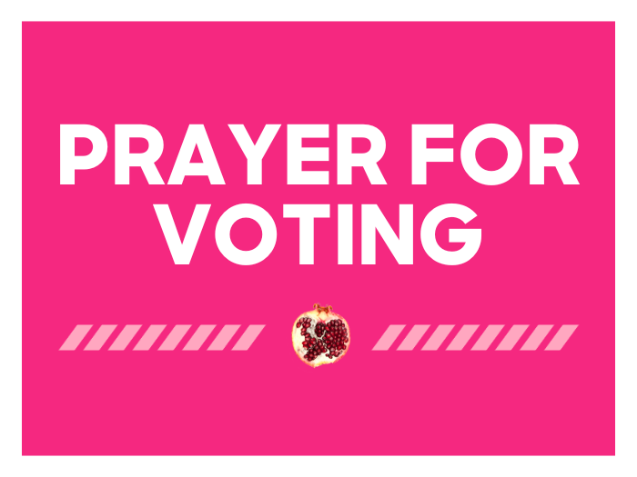 Prayer for Voting - Keshet